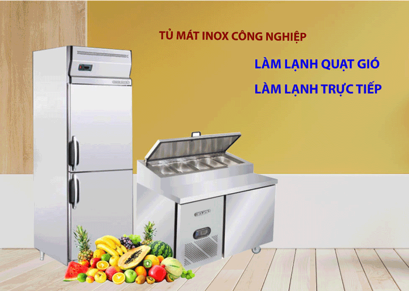 Ưu nhược điểm tủ mát inox làm lạnh quạt gió và làm lạnh trực tiếp ...