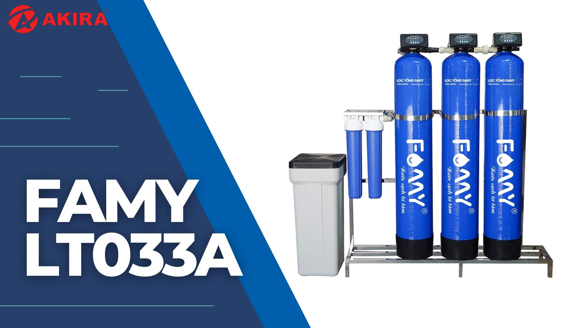 Bộ lọc nước đầu nguồn FAMY LT033A có đặc biệt? - Điện Máy Akira