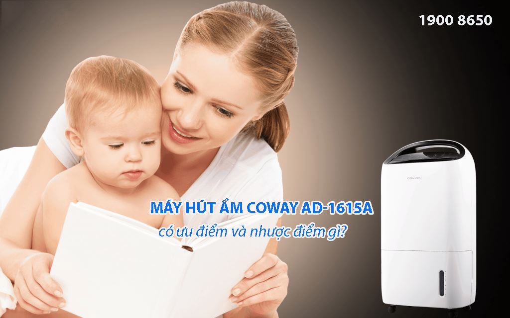 Máy hút ẩm Coway AD-1615A có ưu điểm và nhược điểm gì? - Điện Máy Akira