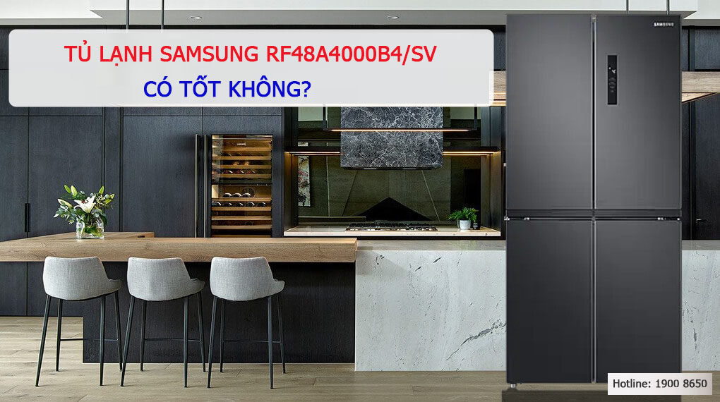 Tủ lạnh Samsung RF48A4000B4/SV có tốt không? - Điện Máy Akira