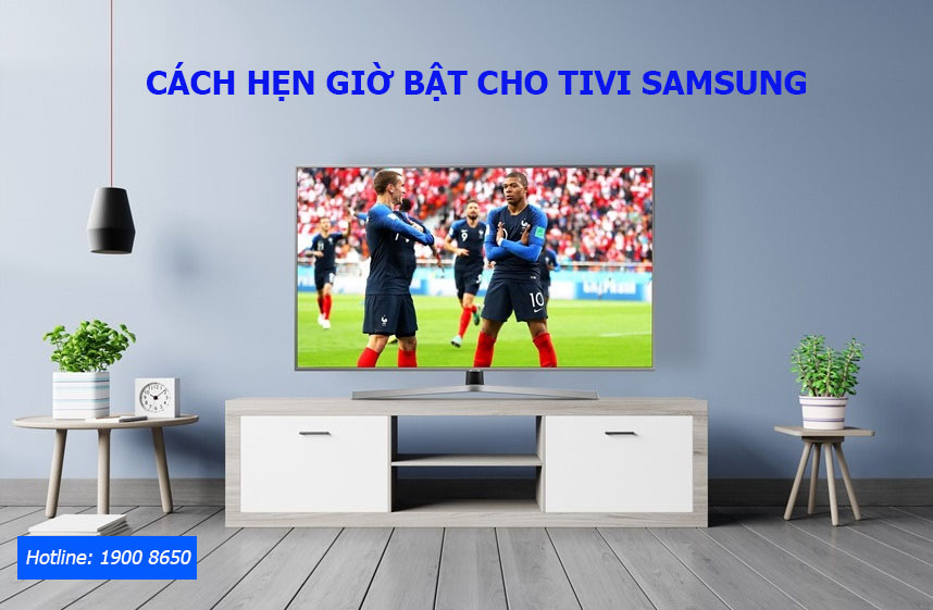 Cách hẹn giờ tắt, bật cho tivi Samsung - Điện Máy Akira