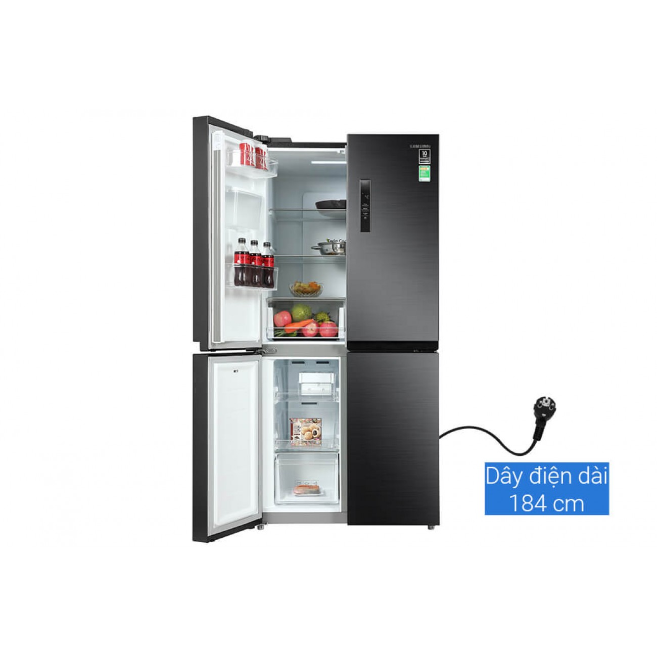 Tủ lạnh Samsung Inverter 488 lít RF48A4010B4/SV