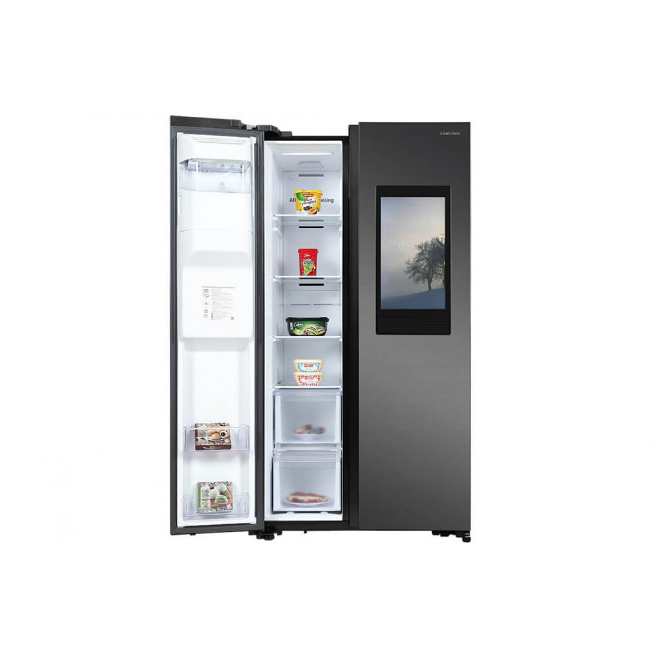 Tủ lạnh Family Hub Samsung Inverter 616 lít RS64T5F01B4/SV