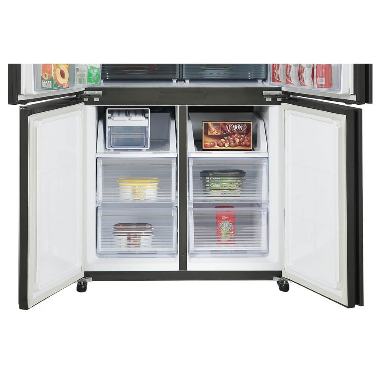 Tủ lạnh Sharp Inverter 572 lít SJ-FXP640VG-BK