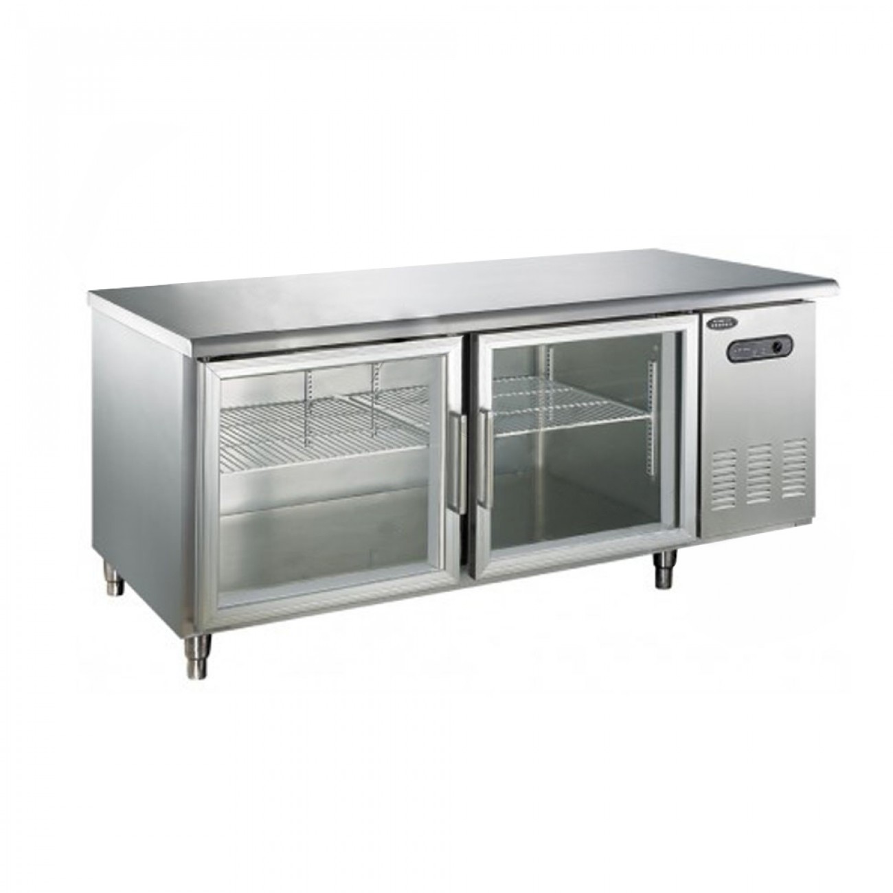 Tủ lạnh kính Bàn mát chặt Inox TMBC15M Mặt Kính | Điện máy Akira