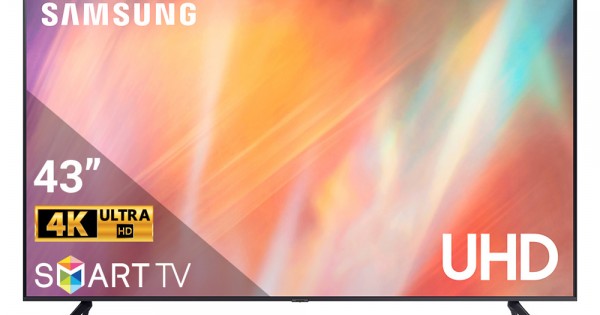 Smart Tivi Crystal UHD 4K Samsung 43 Inch UA43AU7700